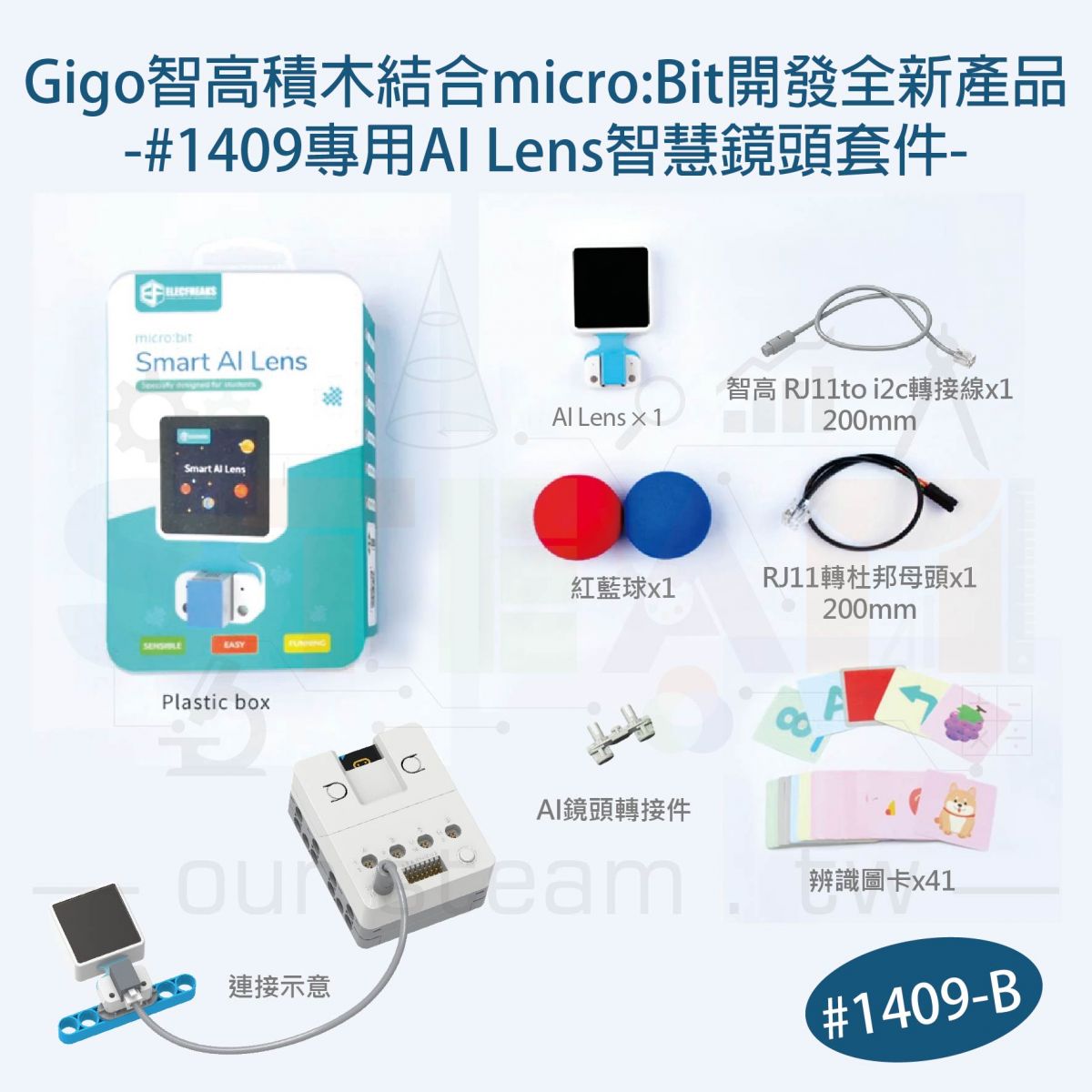 【GIGO06】智高Gigo micro:bit AI智能鏡頭套組 #1409-B 1409 Smart AI Lens編程組|奧斯丁國際 ...